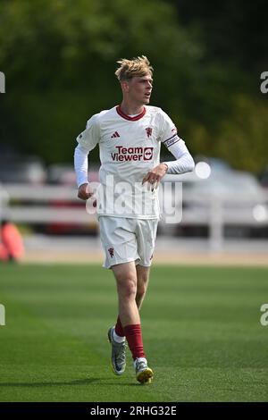 Toby Collyer Of Manchester United U21. - Chelsea U21 v Manchester ...