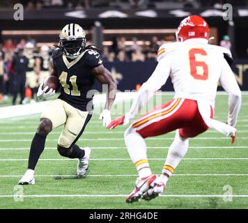 Kansas City Chiefs safety Bryan Cook (6) celebrates his interception ...