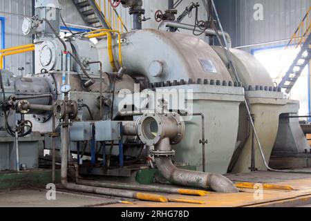 blast furnace TRT Unit in a power plant, north china Stock Photo - Alamy