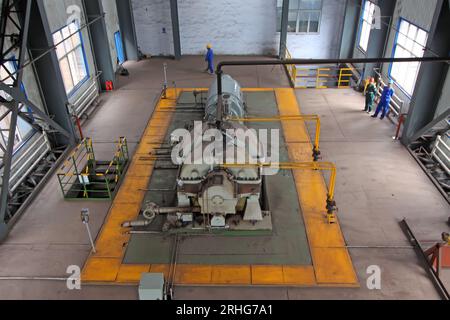 blast furnace TRT Unit in a power plant, north china Stock Photo - Alamy