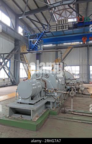 blast furnace TRT Unit in a power plant, north china Stock Photo - Alamy