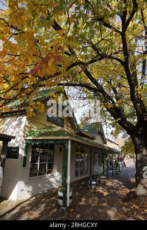 Historic Town of Hahndorf in South Australia in Australia Stock Photo ...