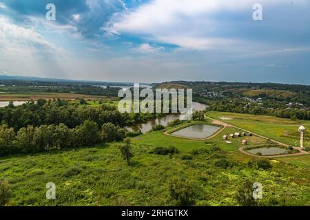 The famous Shishkin ponds in Yelabuga. Tatarstan Stock Photo - Alamy