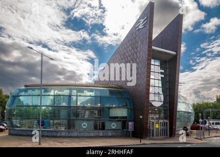 St Helens Central railway station also known as Shaw street station ...