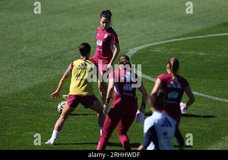 Sydney. 17 August, 2023. SpainÕs Salma Paraluello during a training ...