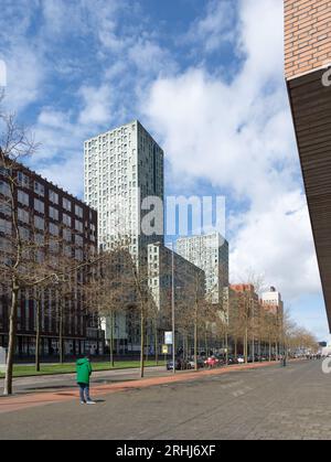 Rotterdam, Netherlands - Cité housing block by Tangram Architecten ...