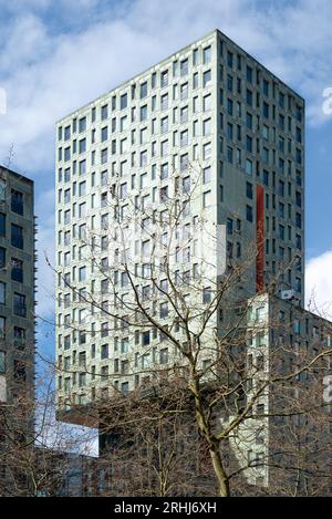 Rotterdam, Netherlands - Cité housing block by Tangram Architecten ...