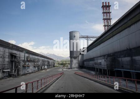 The Talco aluminum plant in Tursunzoda, Tajikistan Stock Photo - Alamy