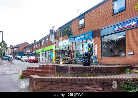 Local shops at Finchfield in Wolverhampton, UK Stock Photo - Alamy