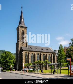 Deutschland, NRW, Märkischer Kreis, Werdohl, Eyüp-Sultan-Moschee Stock ...