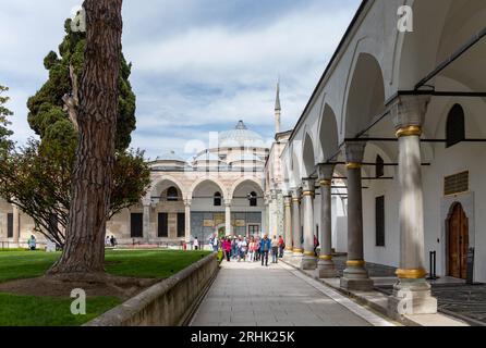 A picture of the Courtyard III, part of the Topkapi Palace complex ...