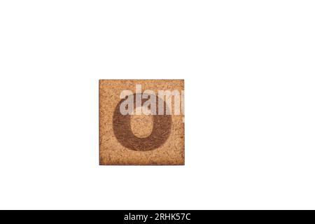Capital Letter In Square Wooden Tiles - Letter L, On White Background ...