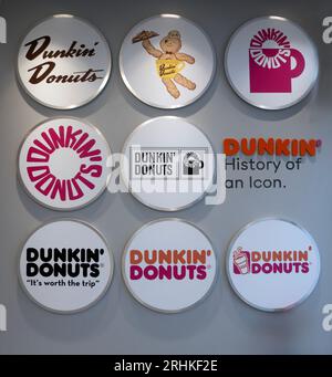 Site of the original Dunkin Donuts building in Quincy Massachusetts ...