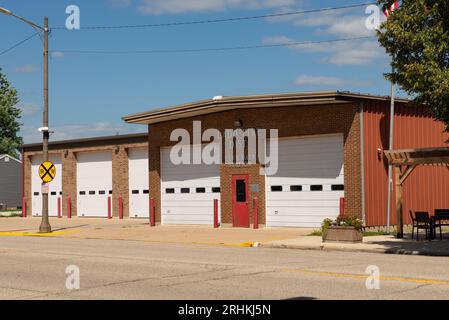 Ladd, Illinois - United States - August 16th, 2023: Exterior of the ...