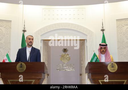 Riyadh, Saudi Arabia. 17th Aug, 2022. Jordan's Crown Prince Hussein (or ...
