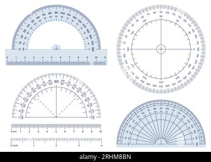 360 Degree Protractor Print Out
