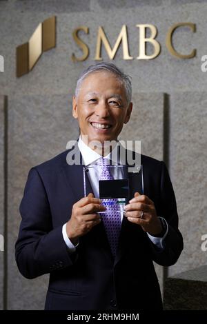 Akihiro Fukutome, Sumitomo Mitsui Banking Corporation (SMBC) President ...