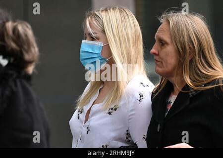 Melbourne, Australia. 18th Aug, 2023. Detective Acting Inspector Leigh ...