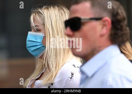 Melbourne, Australia. 18th Aug, 2023. Detective Acting Inspector Leigh ...