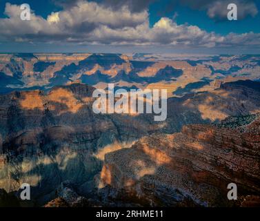 Sagittarius Ridge, Point Sublime, North Rim, Grand Canyon National Park ...
