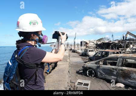 Lahaina, Hawaii (Aug. 16, 2023) - FEMA Urban Search and Rescue teams ...