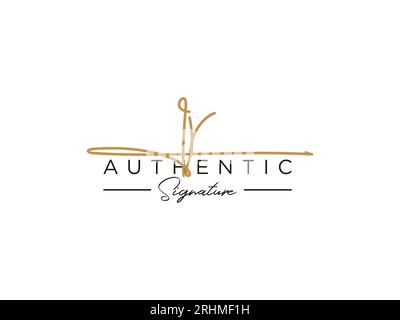IR Signature Logo Template Vector Stock Vector Image & Art - Alamy