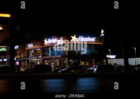 Cairo, Egypt, August 9 2023: Hardee's Restaurants LLC, an American fast ...