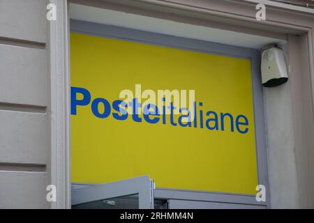 Milan , Italy - 08 17 2023 : Aigle shop sign logo and store text brand ...