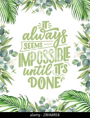 Motivational Quote Typography Banner Design. Quote Typography for print ...