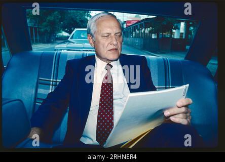 The late Newspaper columnist journalist Jack Anderson photographed in ...