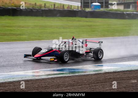 British F4 Dion GOWDA Rodin Carlin Championship Knockhill Race 2 2023 ...