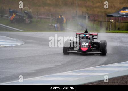 British F4 Dion GOWDA Rodin Carlin Championship Knockhill Race 2 2023 ...