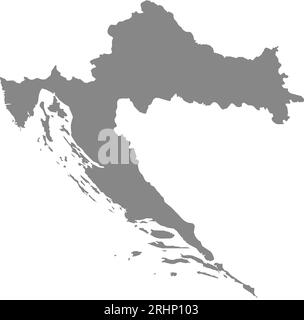 GRAY CMYK color map of EUROPE Stock Vector Image & Art - Alamy