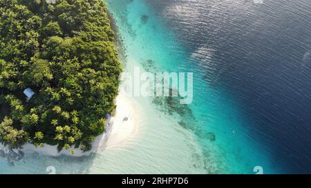 Aerial views of different islands in the Kingdom of Tonga Stock Photo ...