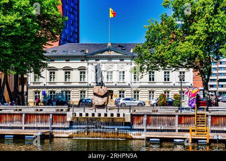 Lithuania, Klaipeda, city hall Stock Photo - Alamy