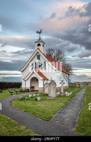 Church of St John the Divine, Southrey, Lincolnshire, England, UK Stock ...