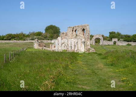 Greyfriars Medieval Friary, Dunwich, Saxmundham, Suffolk, England, Uk ...