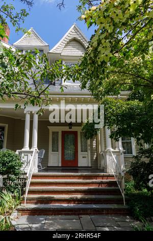 John F. Kennedy home, Brookline, Massachusetts Stock Photo - Alamy