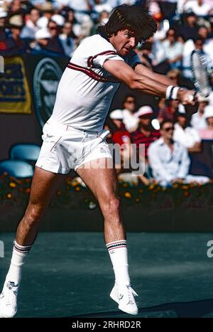 Jimmy Connors (USA) competing at the 1982 US Open Tennos Stock Photo ...
