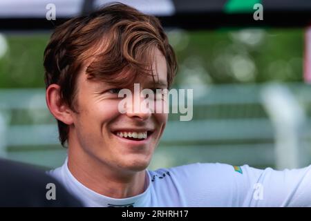Nashville, TN, USA. 5th Aug, 2022. CALLUM ILOTT (77) (R) of Cambridge ...