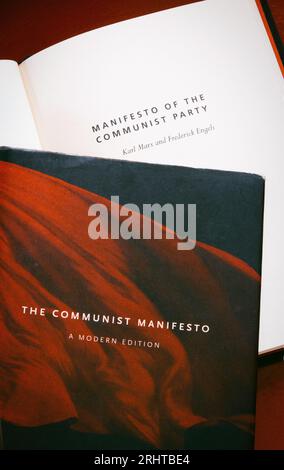 The "Communist Manifesto" was written by Karl Marx and Frederick Engels ...