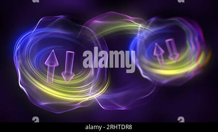 Spintronics, conceptual illustration Stock Photo - Alamy