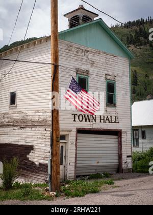 The Town Hall of Red Cliff, Colorado on July 29, 2023. Photo by Francis ...