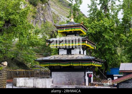 The Famous Holy Temple Of Muktinath in Upper Mustang of Nepal during ...