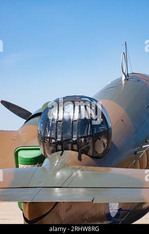 Lockheed Hudson cockpit Stock Photo - Alamy