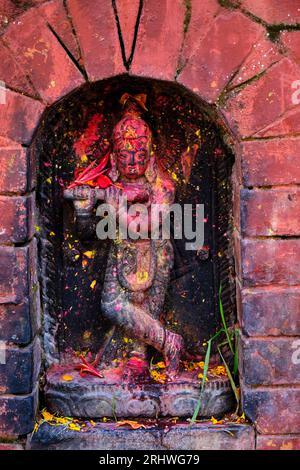 Nepal, Kathmandu valley, Panauti newar village, Bansha Gopal Krishna ...