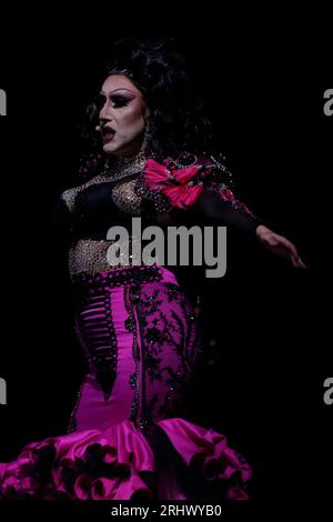 August 18, 2023, Madrid, Madrid, Spain: The Spanish drag queen ...