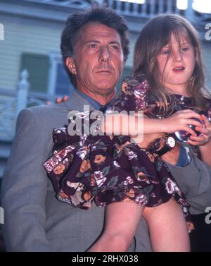 1993Dustin Hoffman Alexandra daughter John Barrett/PHOTOlink.net Stock ...