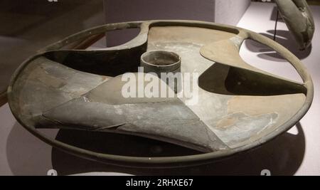 Egyptian Museum Cairo, the Sabu disk. Wrong said to be gearing, or a ...