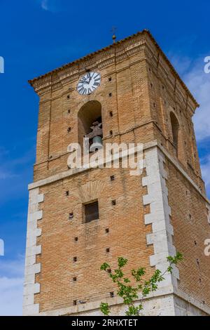 Spanish church tower, capturing Chinchón's religious heritage ...